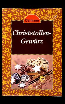 Ostmann X-Mas Spices - Christstollen Gewuerz - Stollen Spice Mix - Made ...