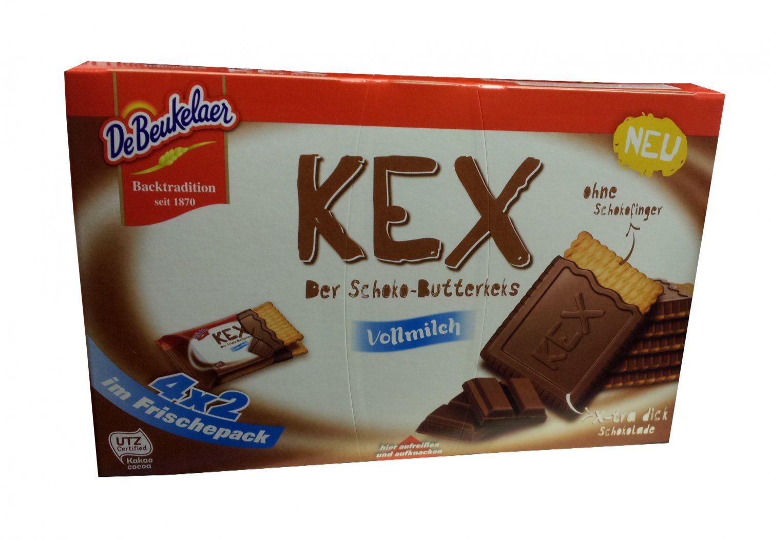 de Beukelaer - KEX - Schoko Keks - Vollmilch - FRESH from Germany