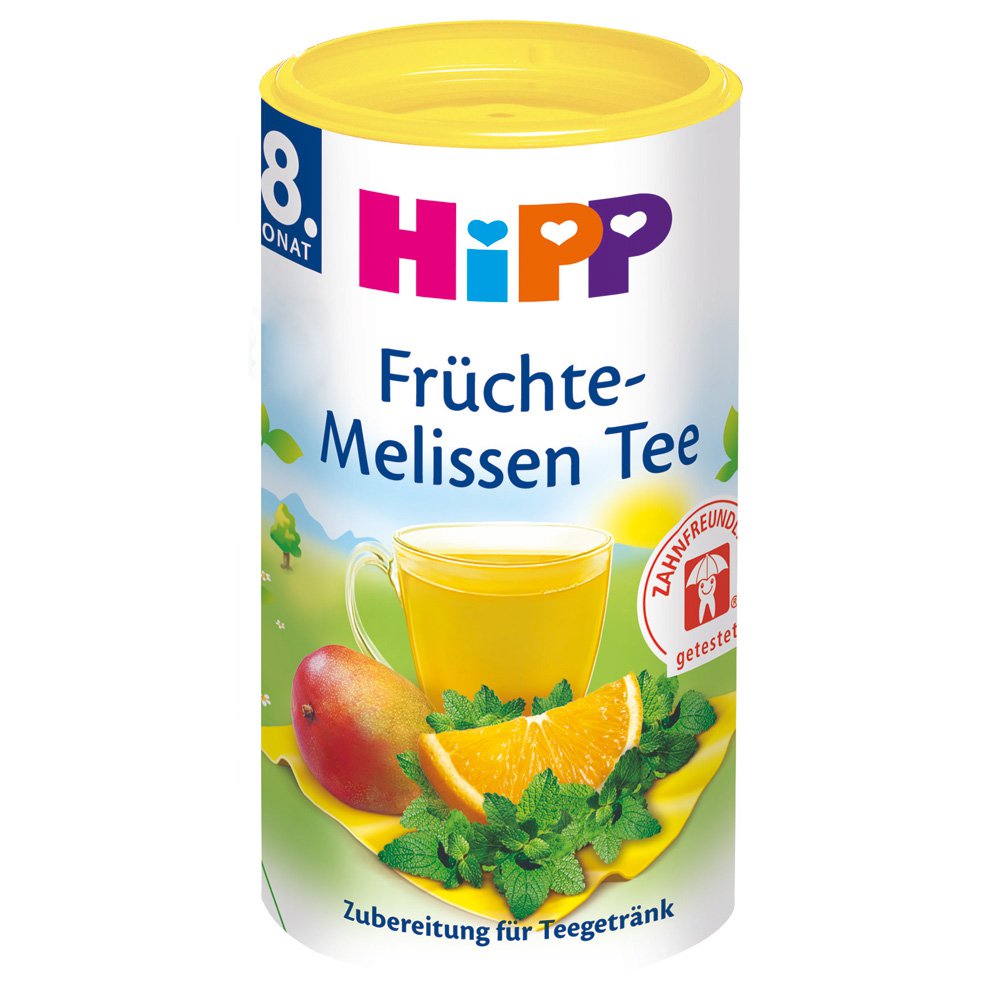 HIPP Früchte Melissen Tee - Fruit Melissa Tea 200g - FRESH from Germany