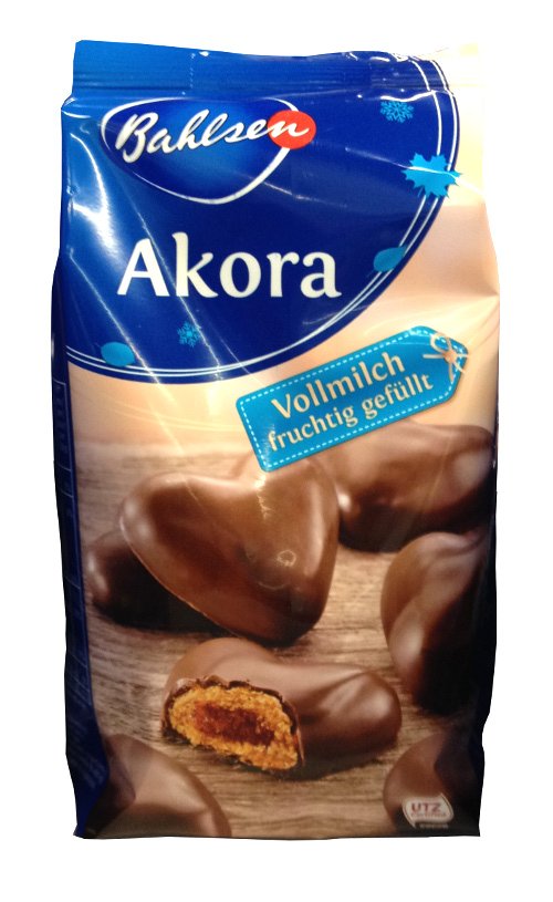 Bahlsen Akora - Vollmilch / Milk Chocolate - 150 gr - FRESH from Germany