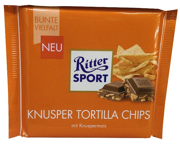 Ritter Sport - Knusper Tortilla Chips - 100 g - from Germany- FRESH ...
