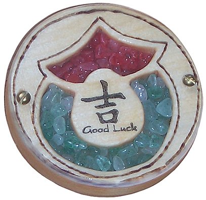 Unique and Magic Gemstone Crystals Amulet Good Luck Magnet In Aventurine