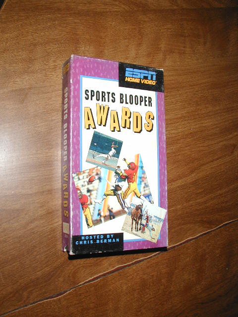 Sports Bloopers Awards - VHS ESPN Home Video