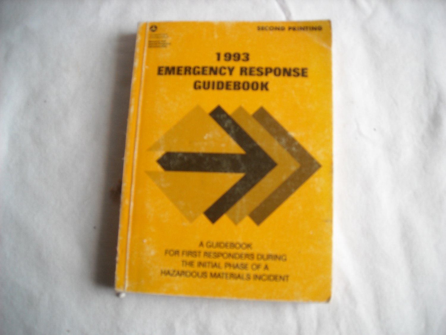 1993 Emergency Response Guidebook for First Responders During Hazardous ...