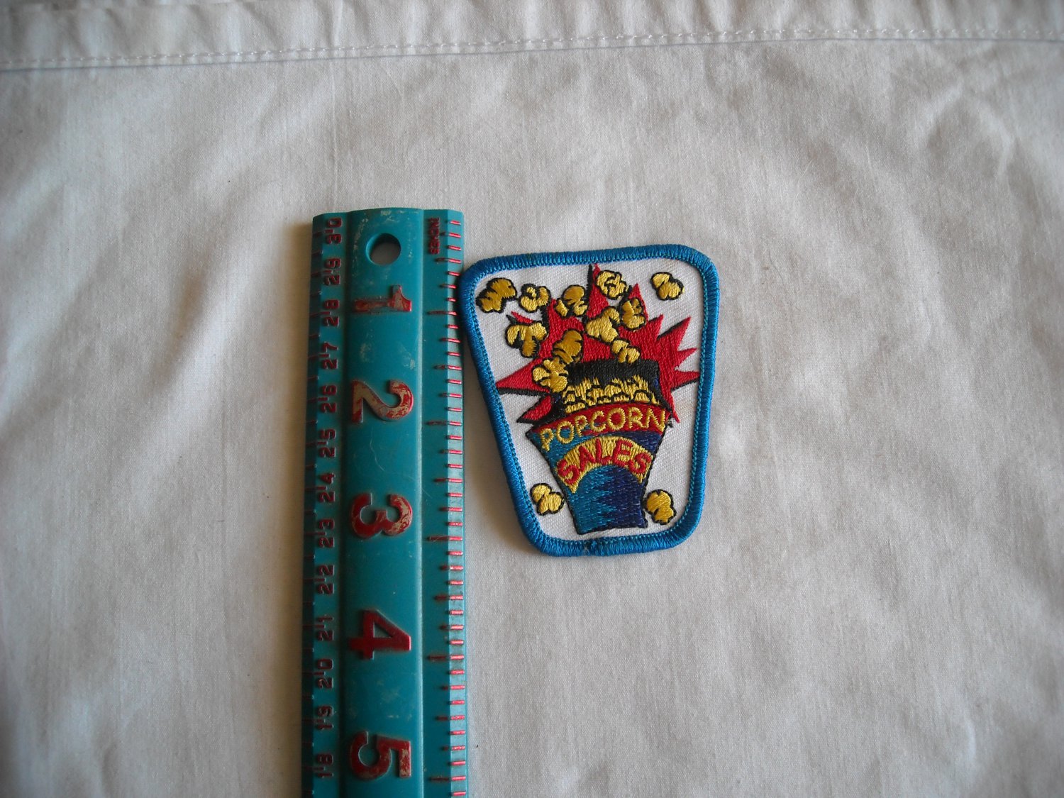 BSA Boy Scouts of America Popcorn Sales Patch 2 3/4" high (SD2)