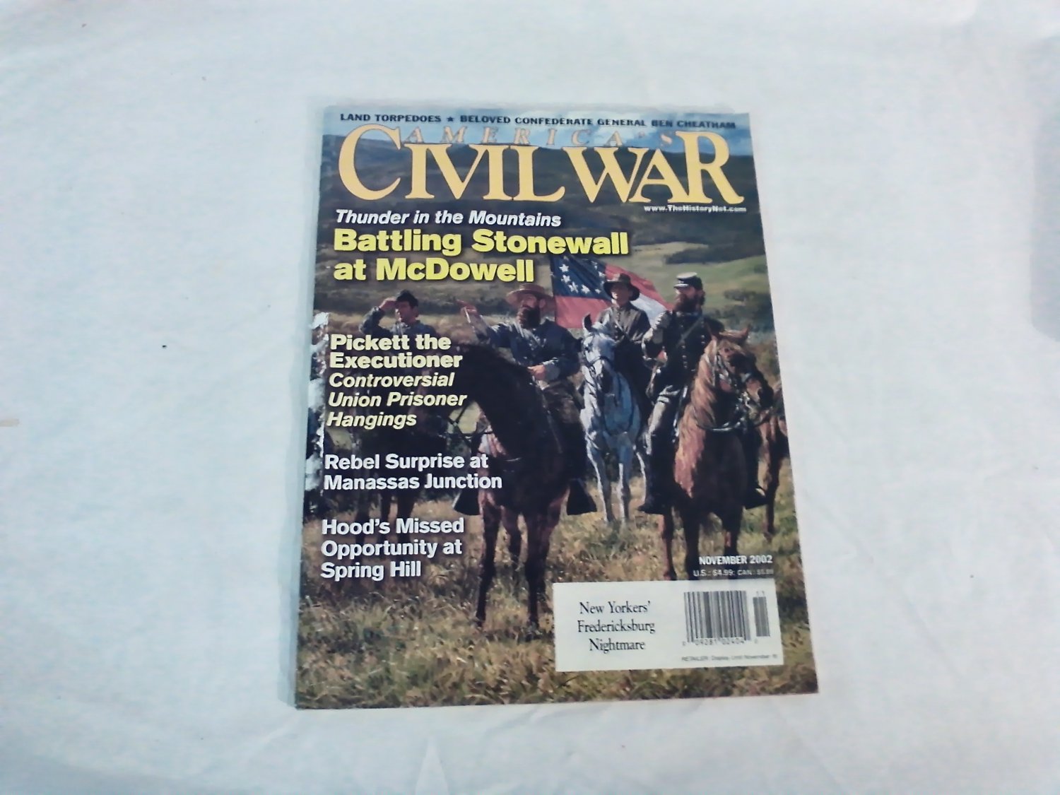 America's Civil War Magazine November 2002 Vol 15 No 5 Battling ...