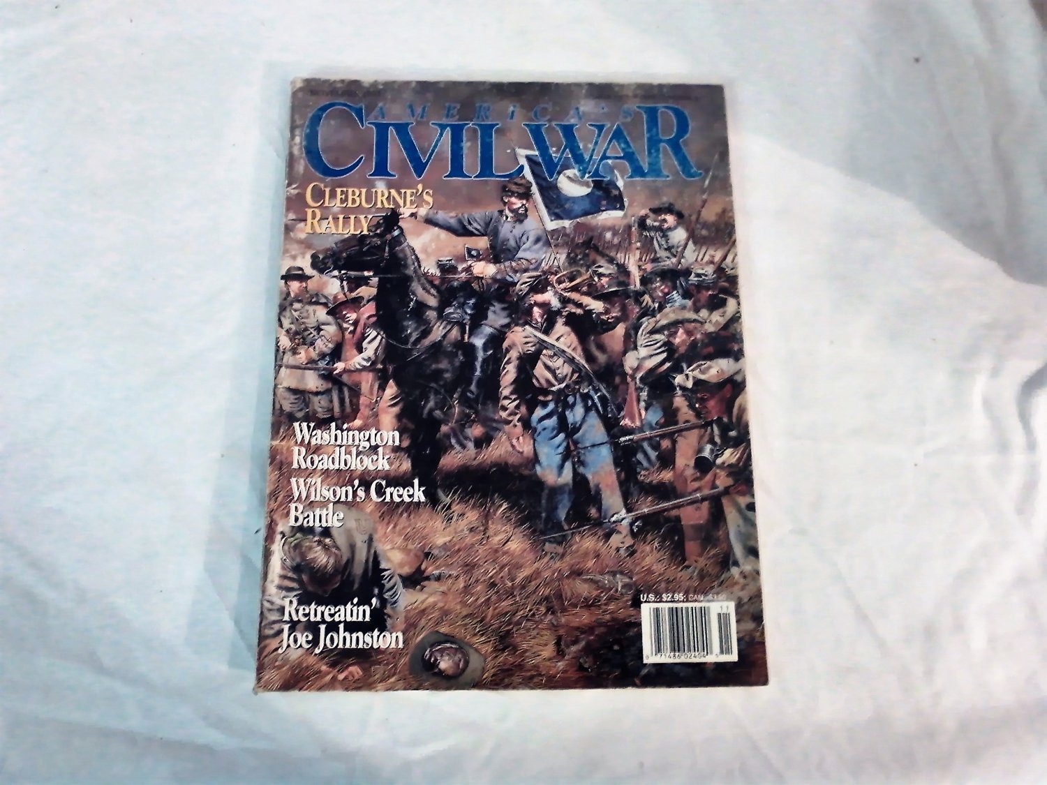 America's Civil War Magazine November 1993 Vol 6 No 5 Cleburne's Rally ...