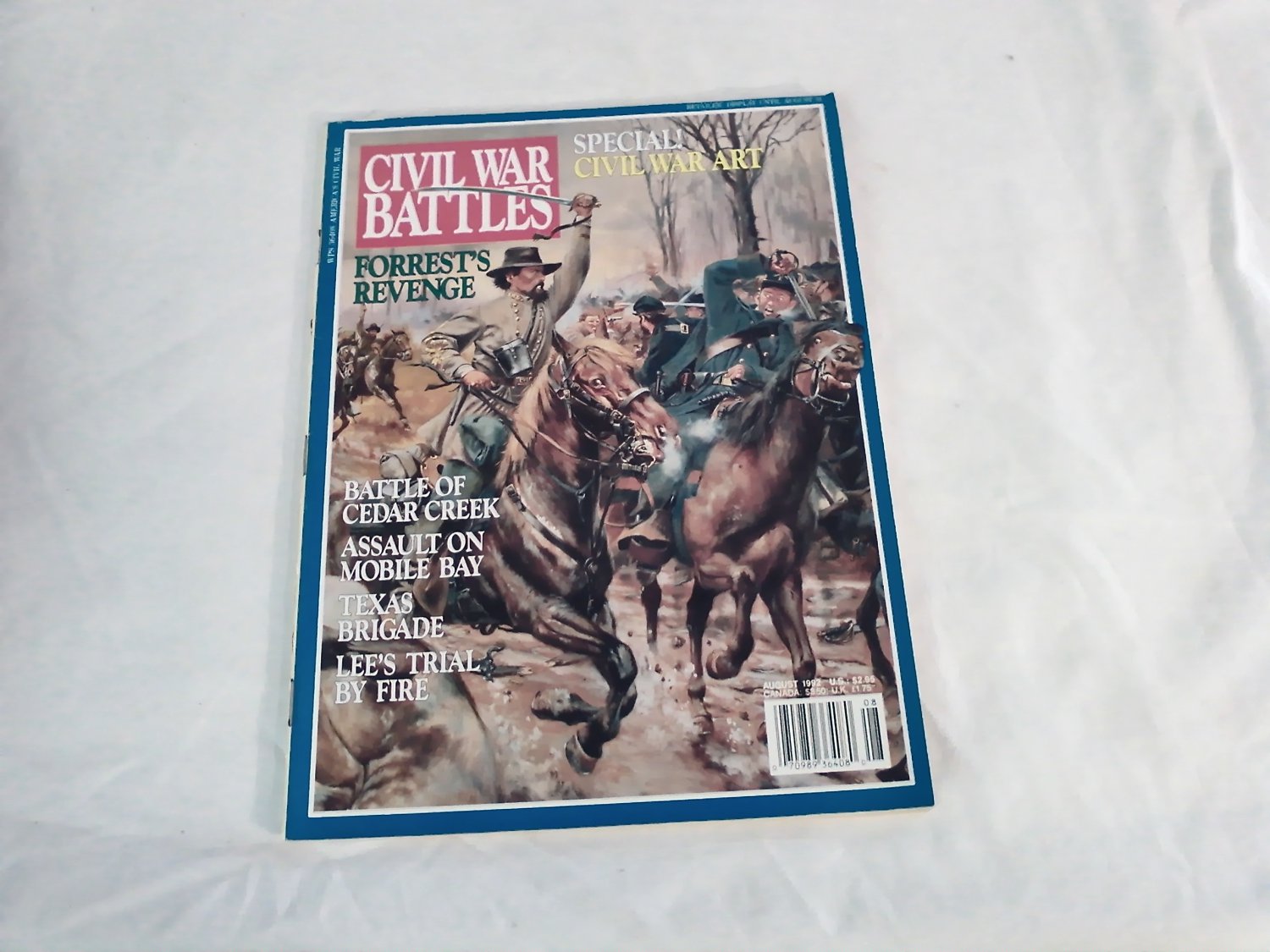 Civil War Battles Magazine August 1992 Vol 5 No 3 Forrest's Revenge ...