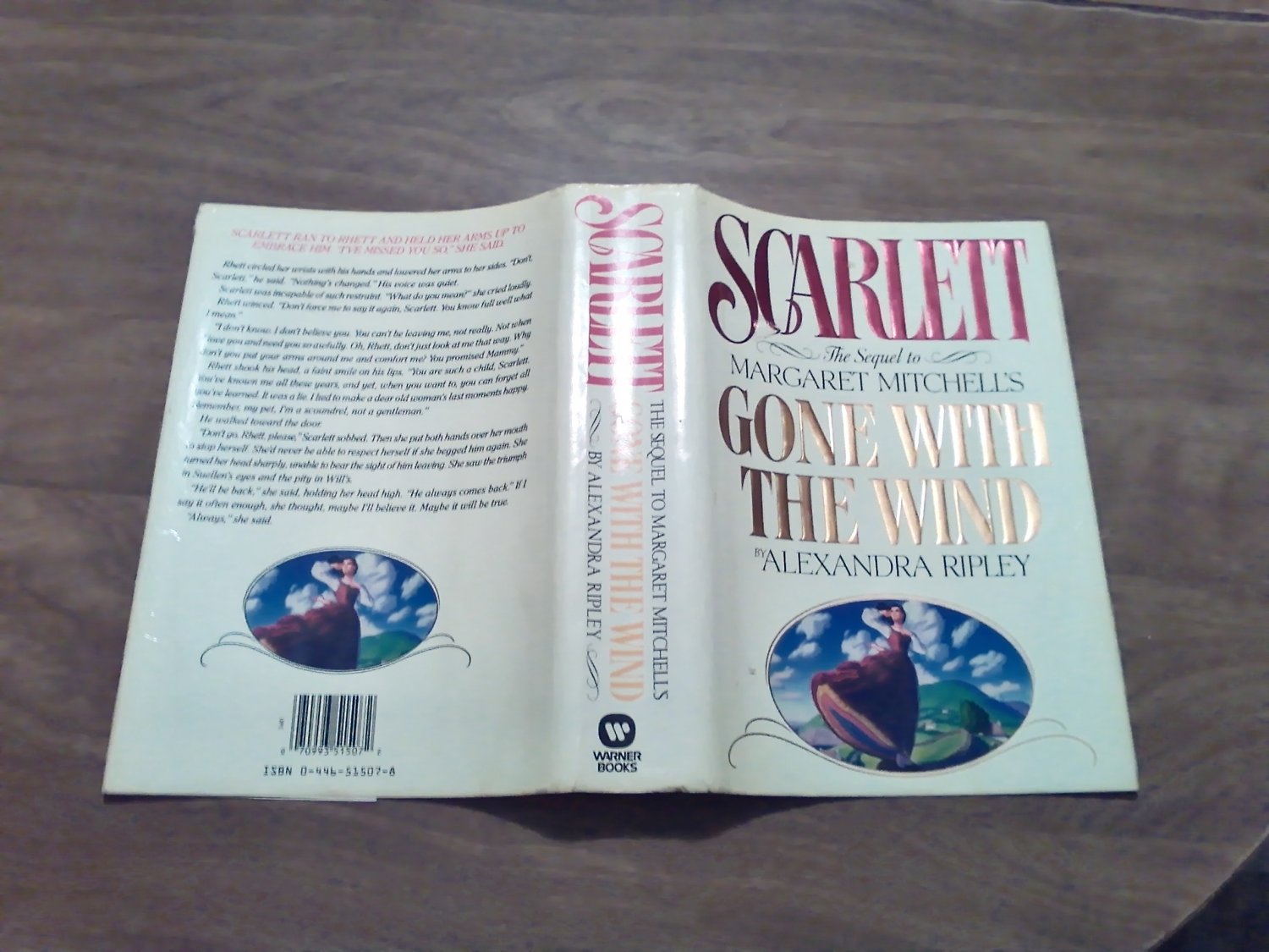 Scarlett - The Sequel to Gone With the Wind by Alexandra Ripley (1991 ...