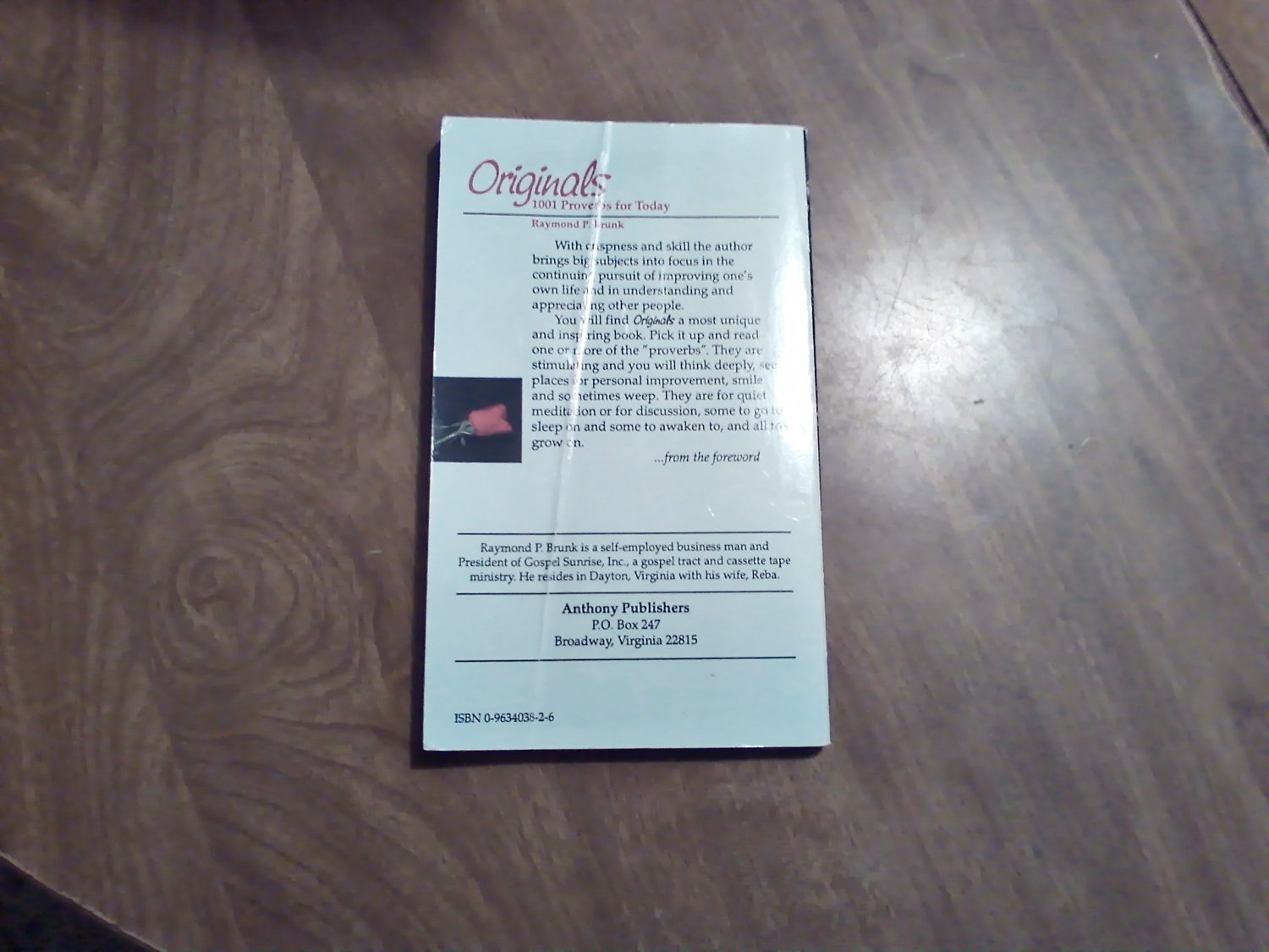 Originals 1001 Proverbs for Today by Raymond P. Brunk (1992) (R2 ...