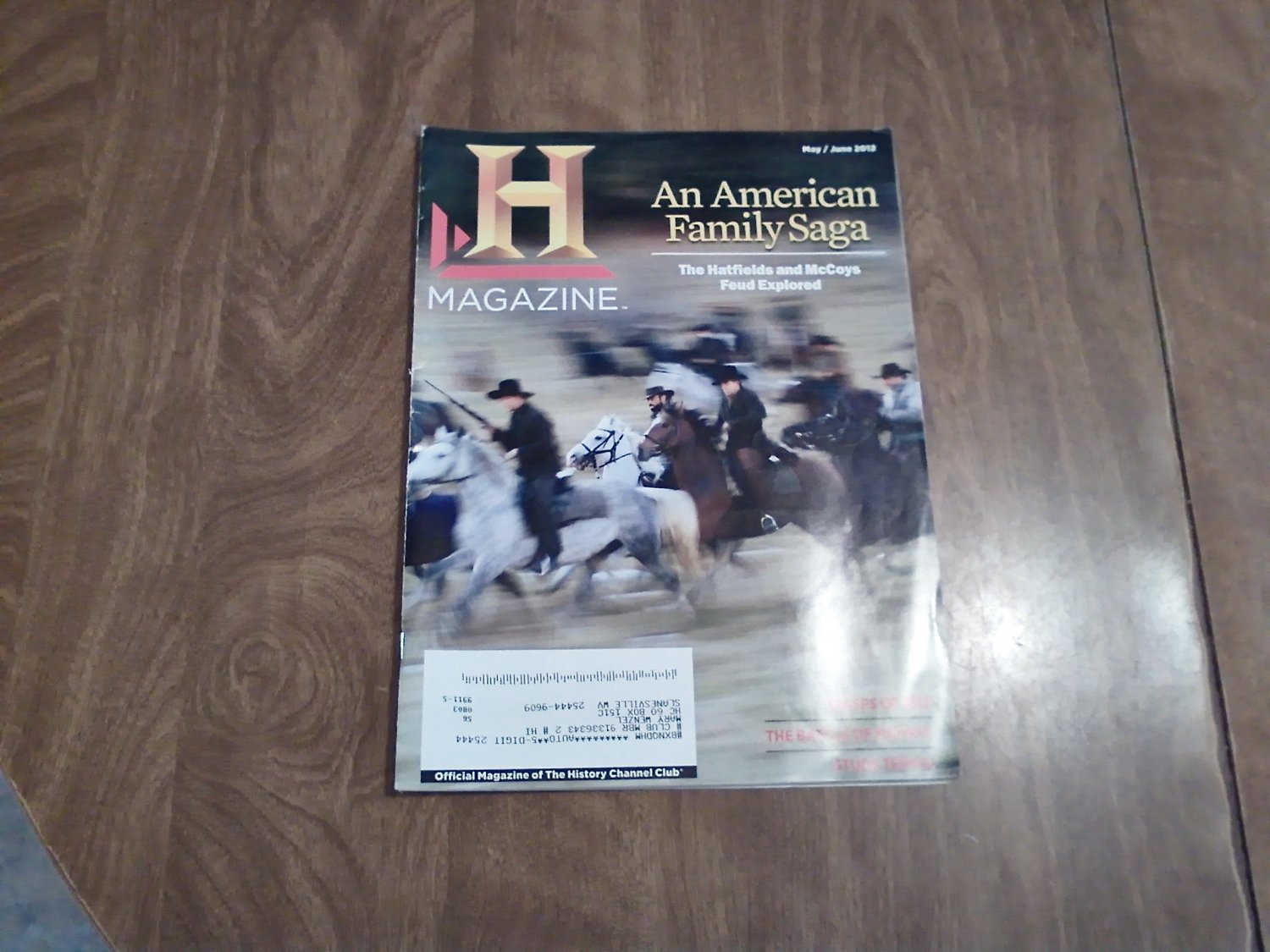 History Channel Magazine May / June 2012 Family Saga Hatfields and ...