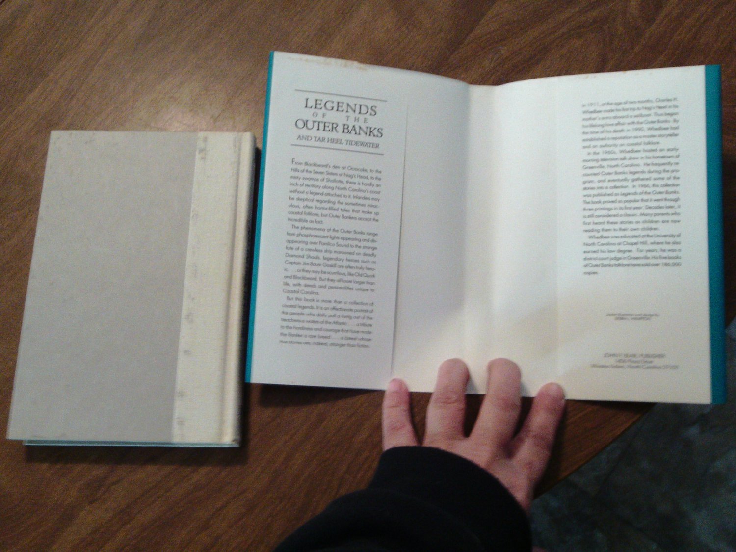 Legends of the Outer Banks and Tar Heel Tidewater by Charles Harry ...