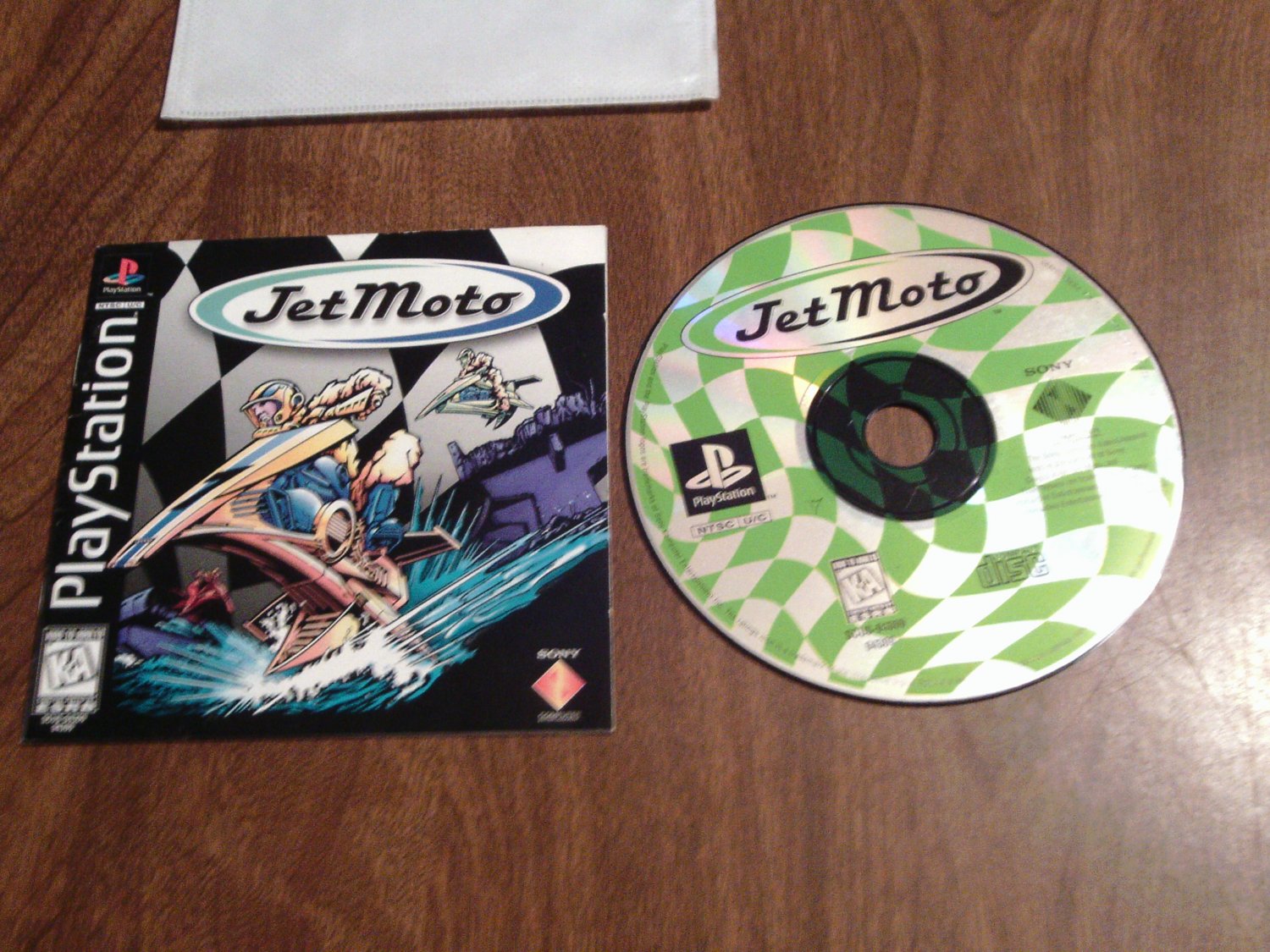 Jet Moto Playstation Game PS1 (1996) (PL) Racing, by SingleTrac