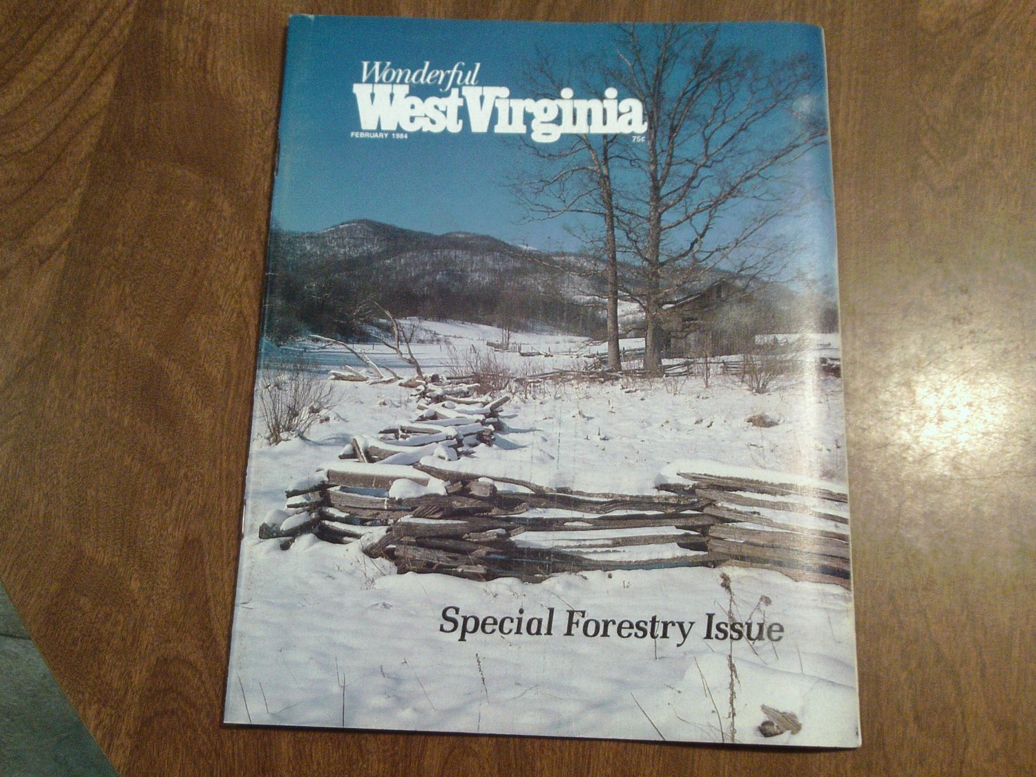 Wonderful West Virginia Magazine February 1984 Volume 47 No. 12 Special ...