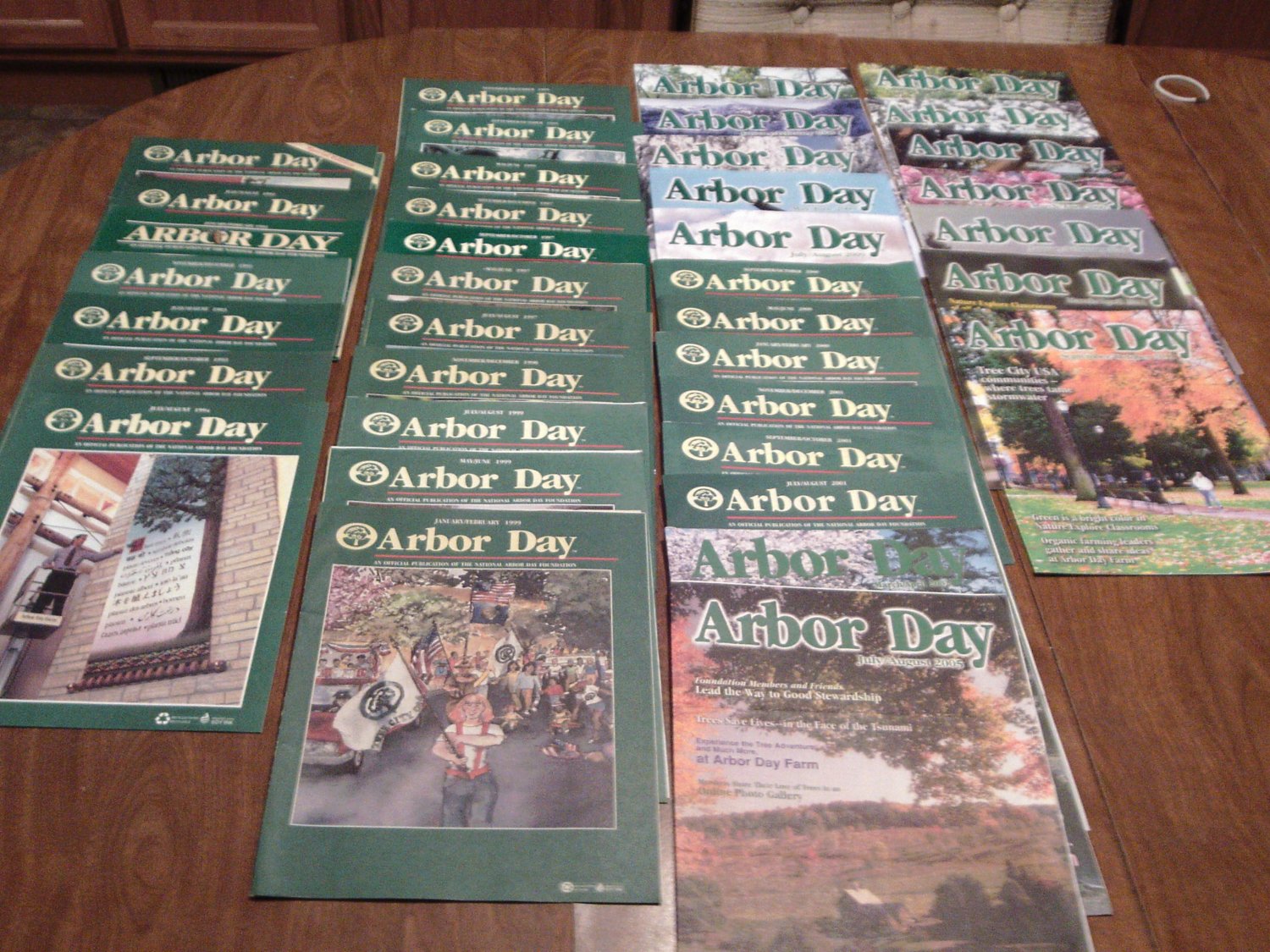 Lot of 40 Arbor Day Official Publications of The National Arbor Day ...