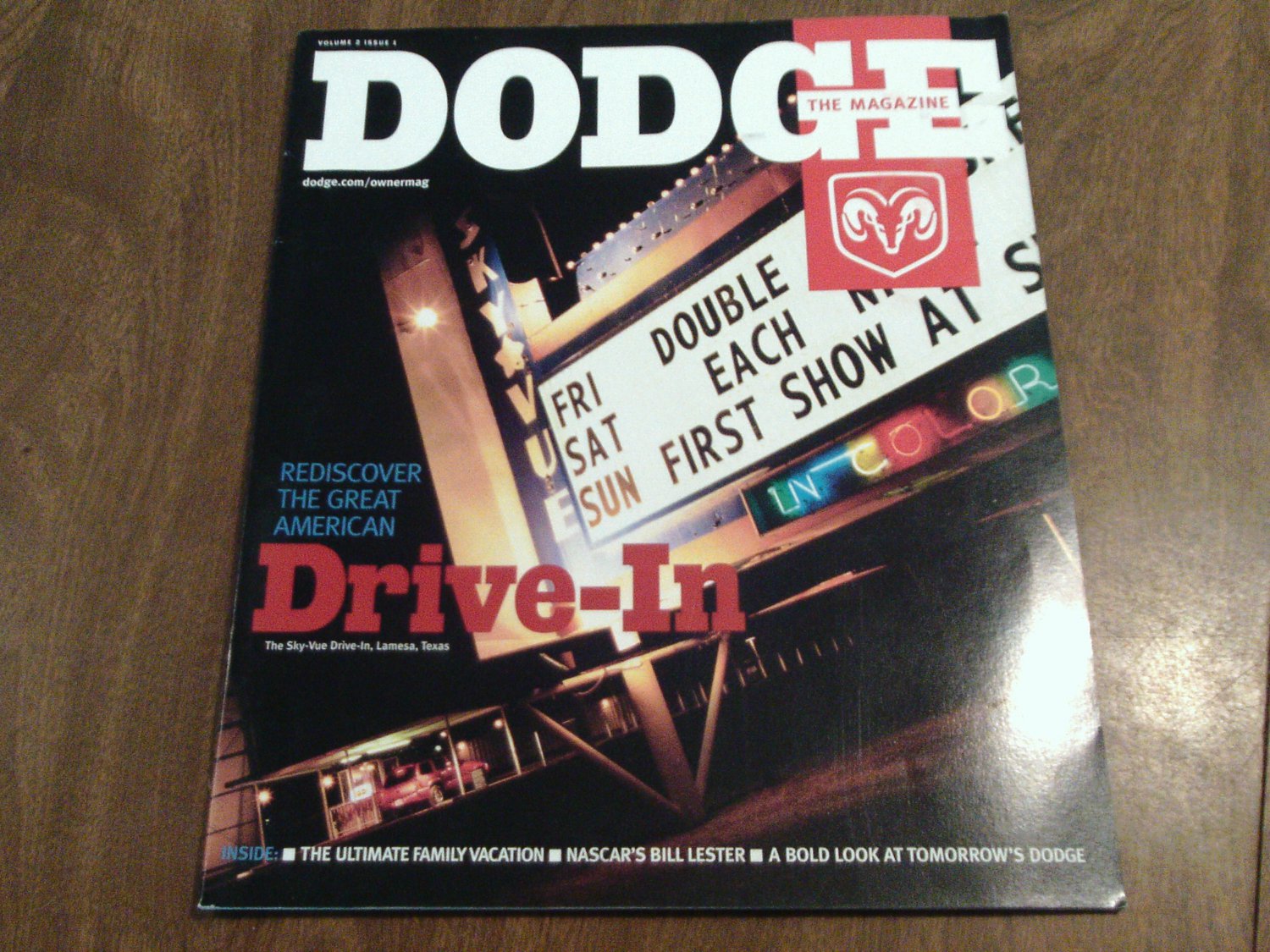 Dodge The Magazine Vol 2 No 1 2003 (B2) Road Trip, Vintage Dodge ...