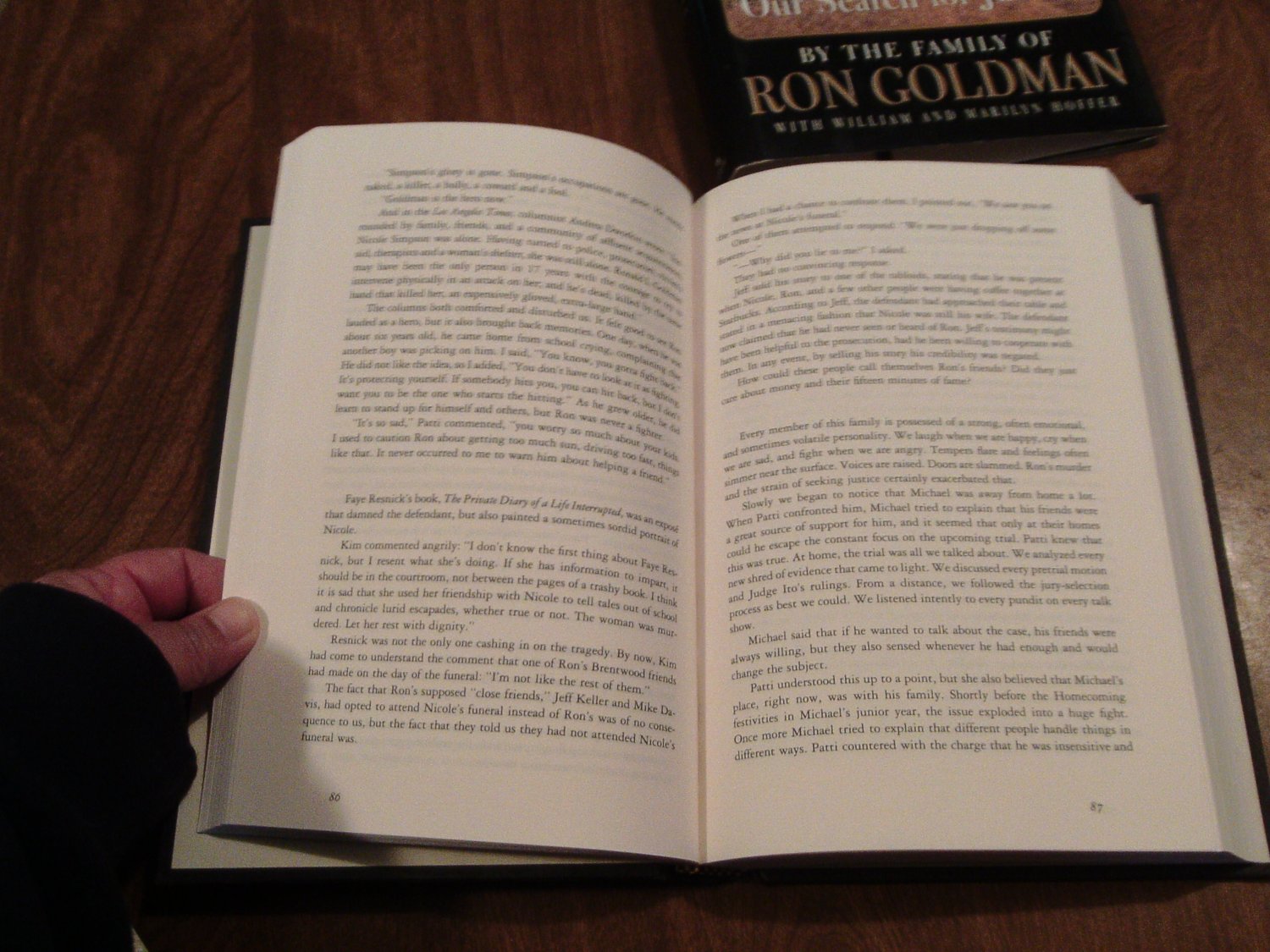 His Name is Ron: Our Search for Justice by the Family of Ron Goldman ...