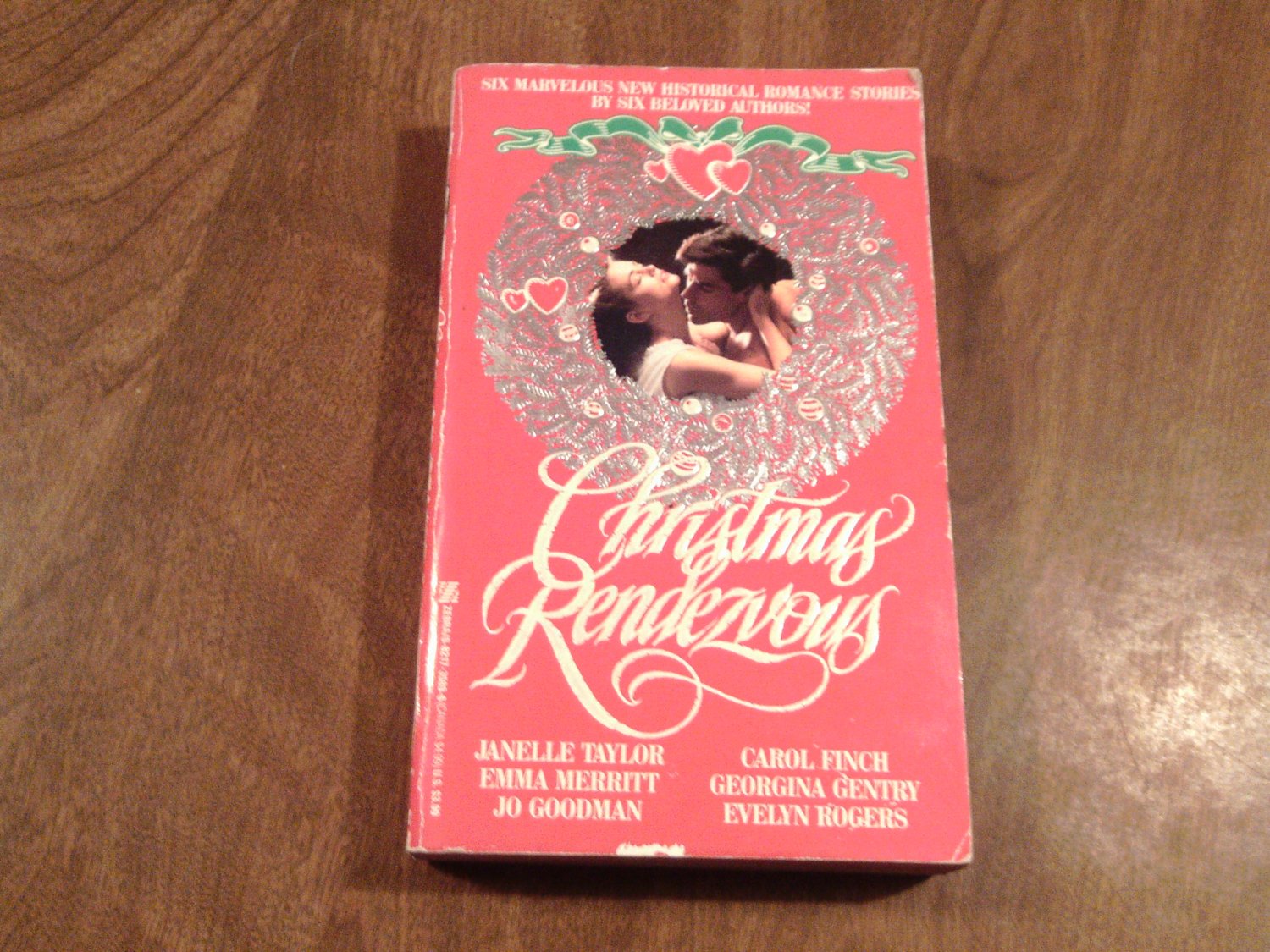 Christmas Rendezvous by C. C. Ritter (1991) (R23a3) 6 Stories, Zebra ...
