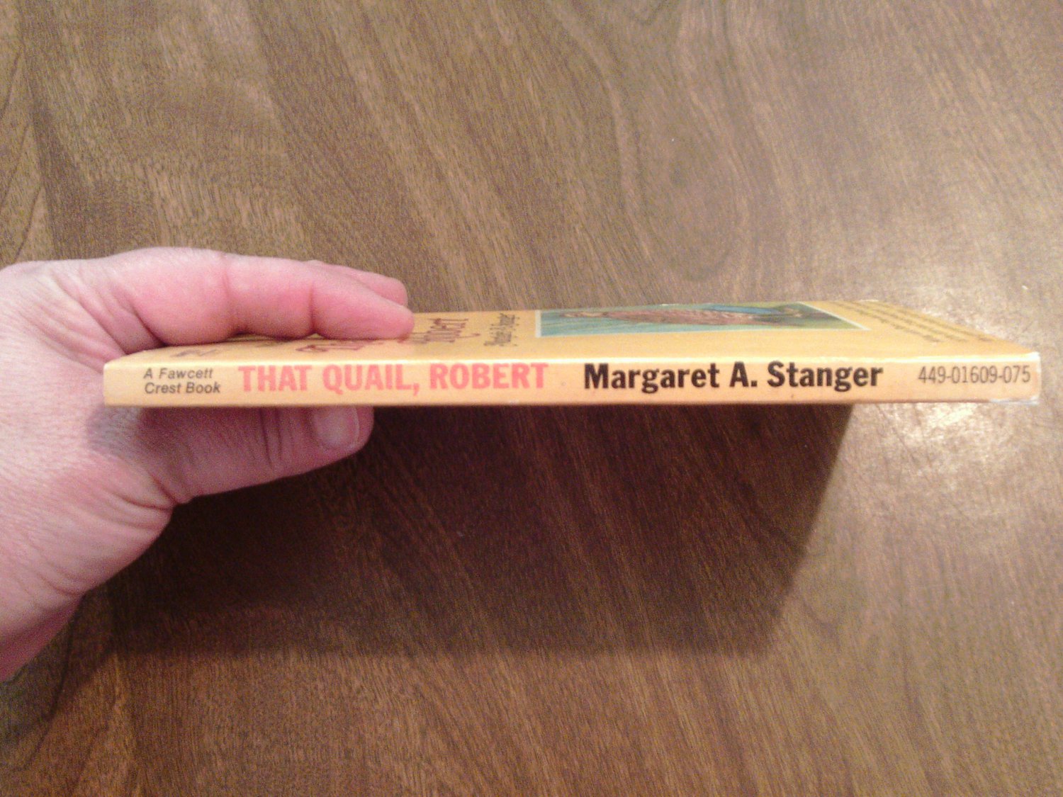 That Quail, Robert by Margaret A. Stanger (1966) (R24a6) Fawcett Crest PB