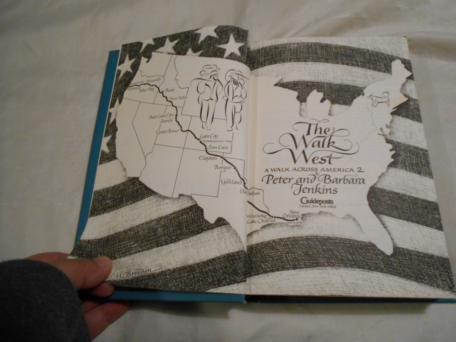 The Walk West A Walk Across America 2 by Peter and Barbara Jenkins ...
