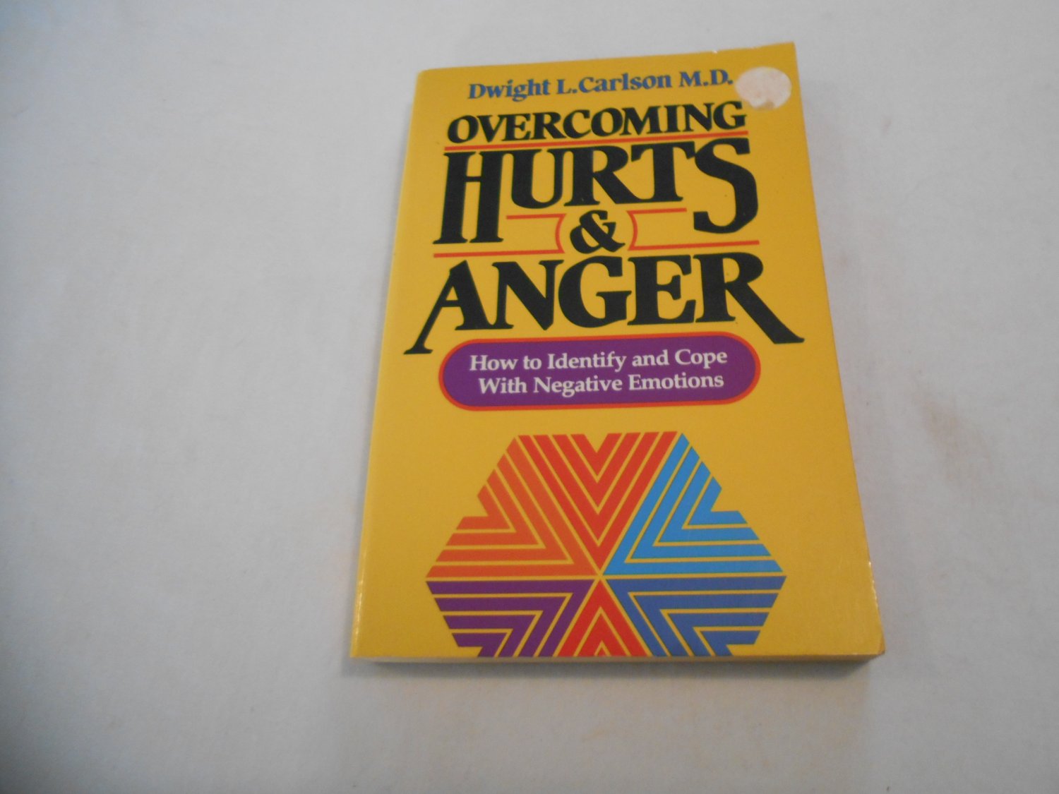 Overcoming Hurts & Anger by Dwight L. Carlson (1981) (L72b5) Harvest ...