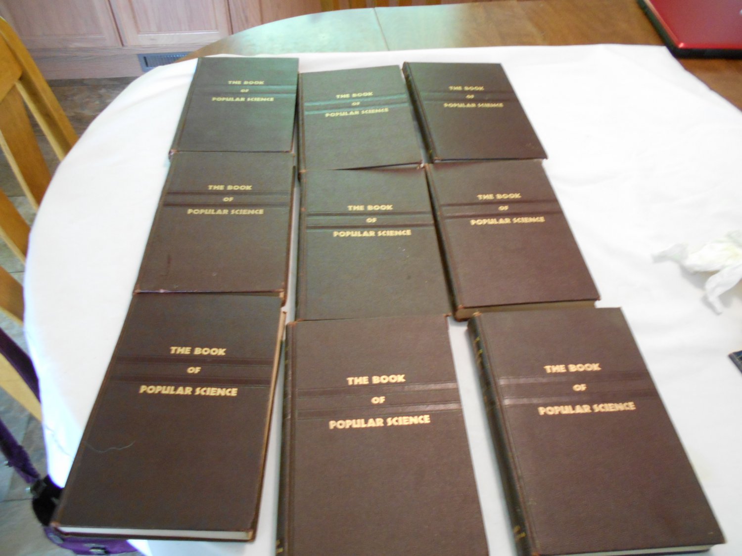 The Book of Popular Science Volumes 1-9 (1956) The Book of Knowledge ...