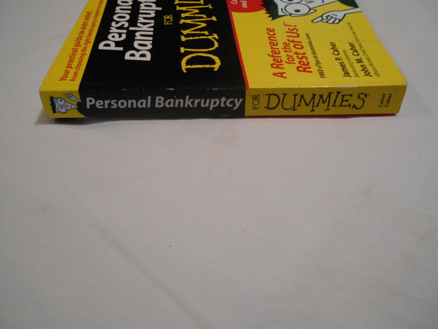 Personal Bankruptcy for Dummies James P. Caher, John M. Caher (2003 ...