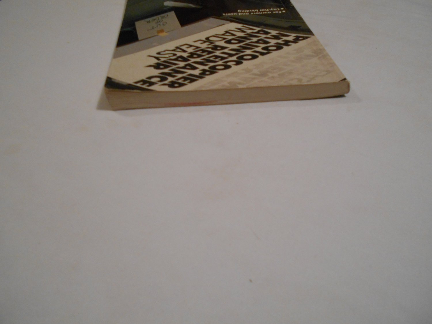 Photocopier Maintenance and Repair Made Easy by Eric Kuaimoku (1994 ...