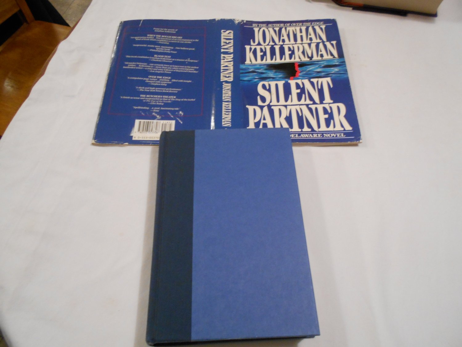 Silent Partner by Jonathan Kellerman (1989) (C19) Alex Delaware #4, Bantam Books HC