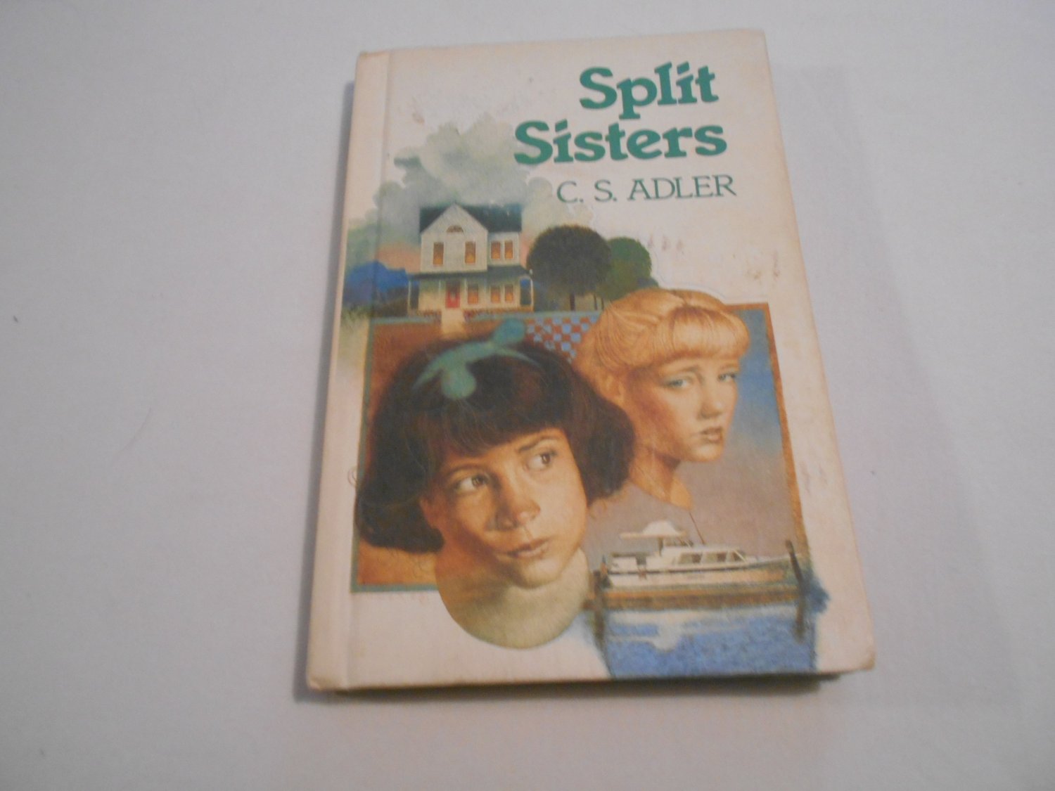 Split Sisters by C.S. Adler (1986) (L24d5) Sisters #1, Macmillan ...