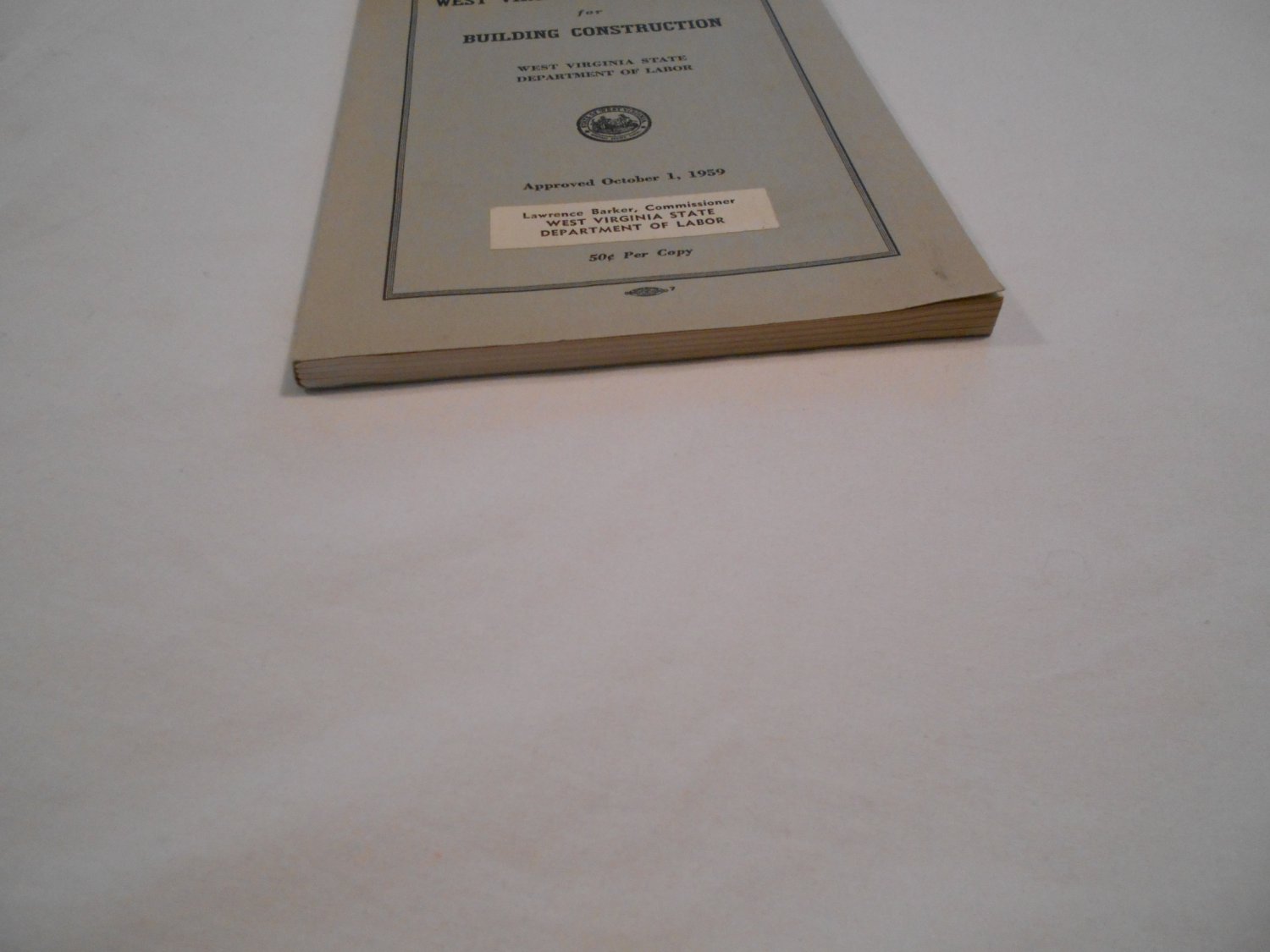 West Virginia Code for Building Construction by WV State Department of ...