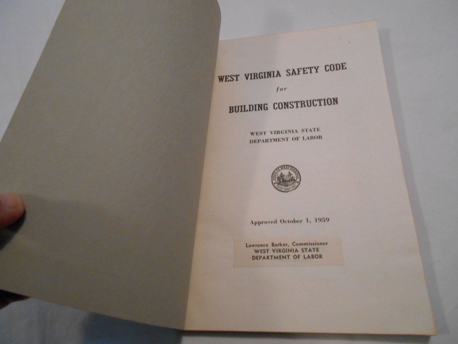 West Virginia Code for Building Construction by WV State Department of ...