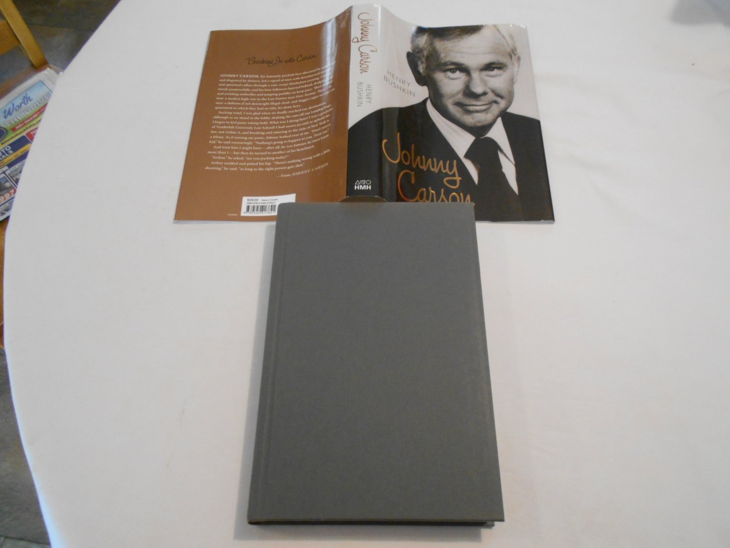 Johnny Carson by Henry Bushkin (2013) (R7) Eamon Dolan Book, Houghton ...