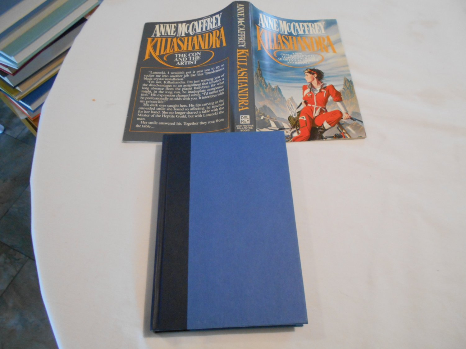 Killashandra by Anne McCaffrey (1985) (R3) Crystal Singer #2, Del Rey ...