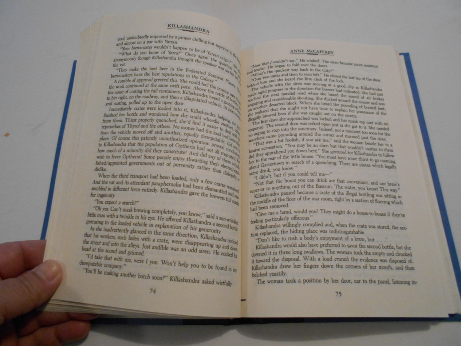 Killashandra by Anne McCaffrey (1985) (R3) Crystal Singer #2, Del Rey ...