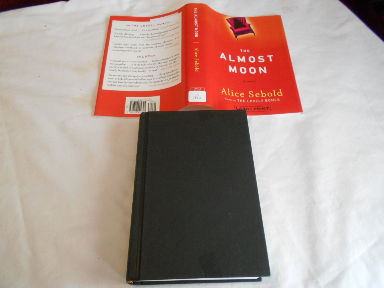 The Almost Moon by Alice Sebold (2007) (L22b7) Little Brown and Company ...