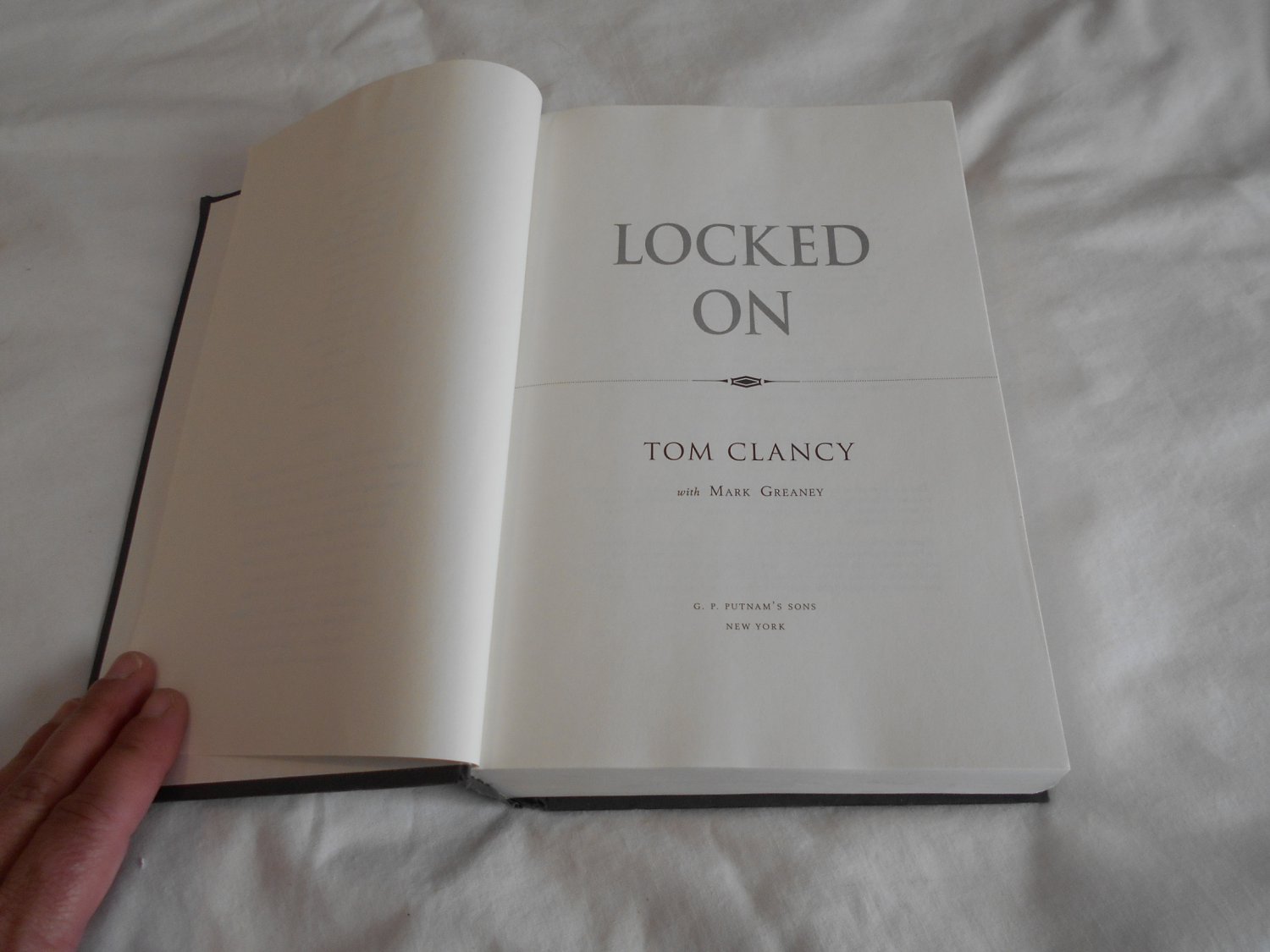 Locked On by Tom Clancy, Mark Greaney (2001) (B28) Jack Ryan Universe ...