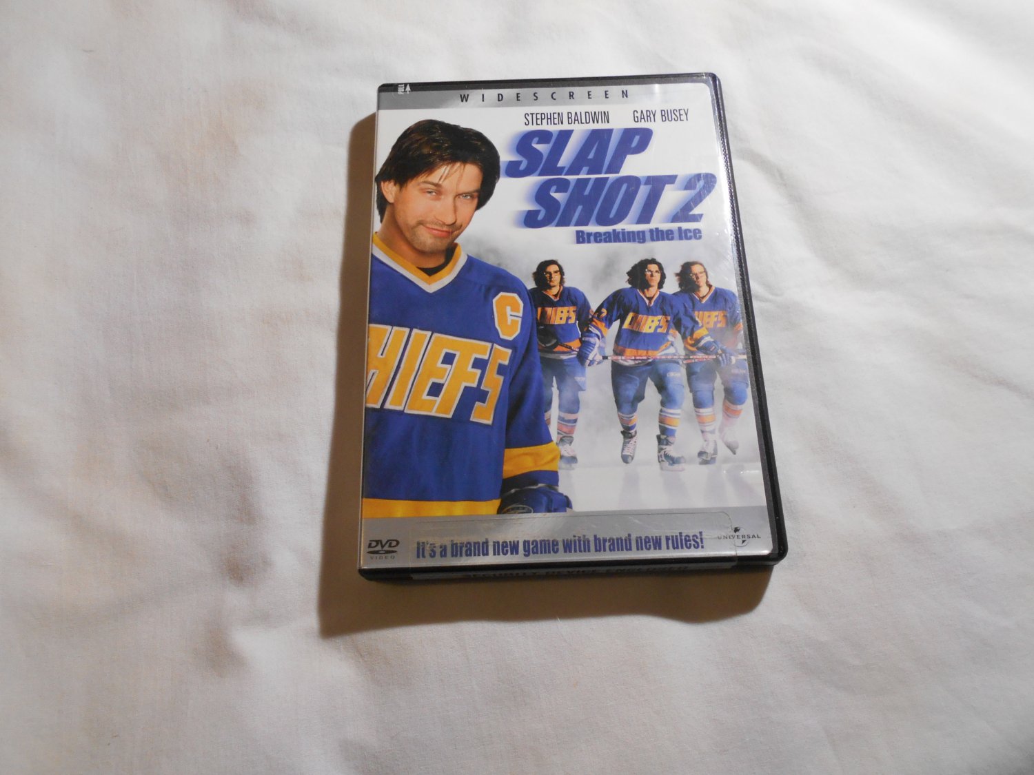 Slap Shot 2 Breaking the Ice DVD 2002 Widescreen Stephen Baldwin, Gary ...