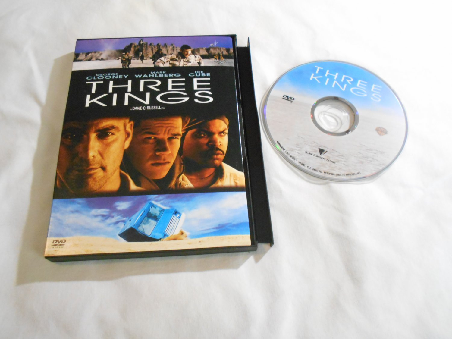 Three Kings (DVD, Widescreen) George Clooney, Mark Wahlberg, Ice Cube ...