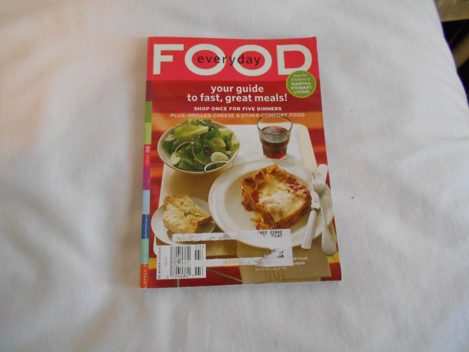 Martha Stewart Everyday Food Magazine March 2006 Issue 30 Your Guide to ...