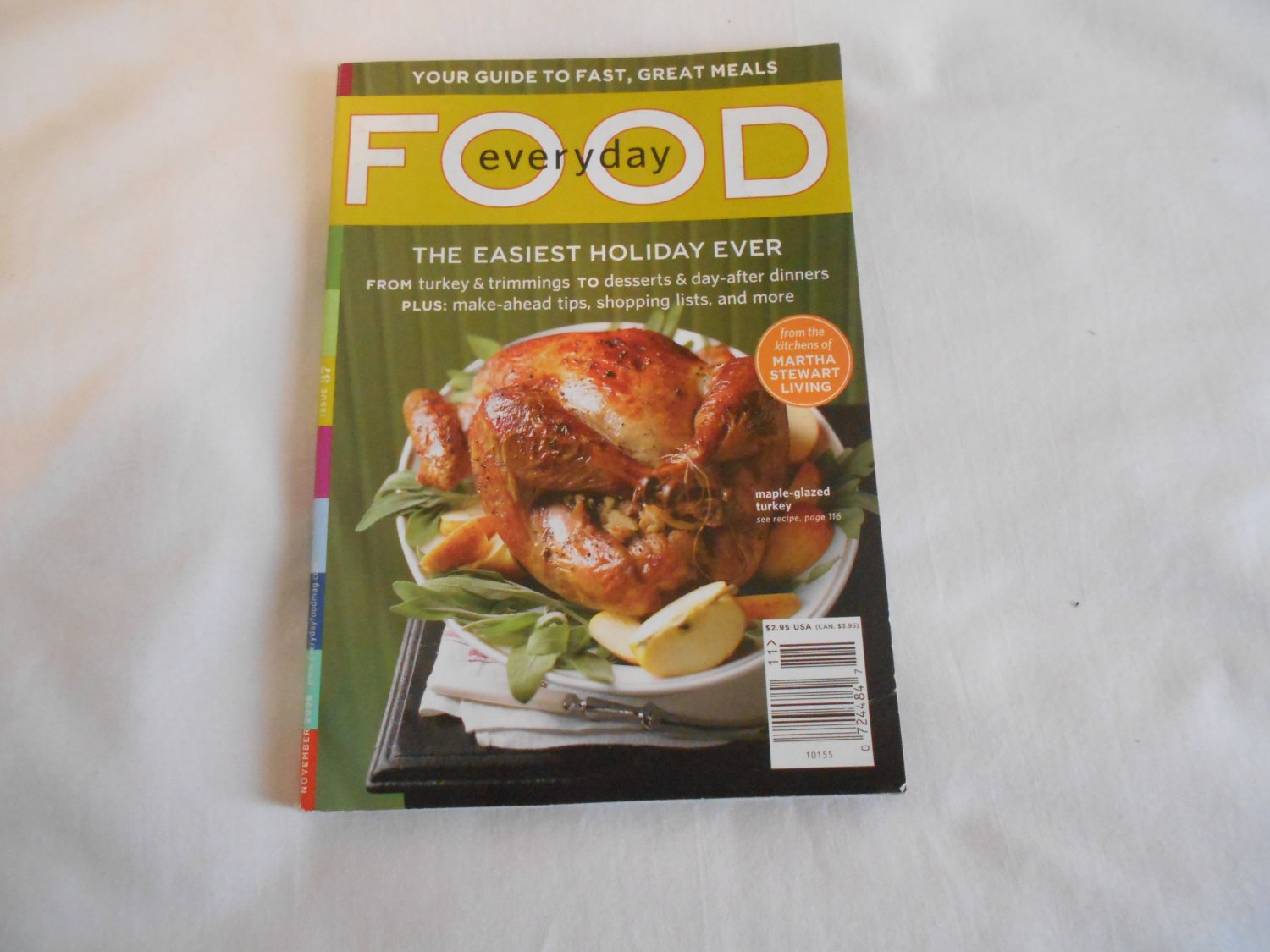Martha Stewart Everyday Food Magazine November 2006 Issue 37 The ...