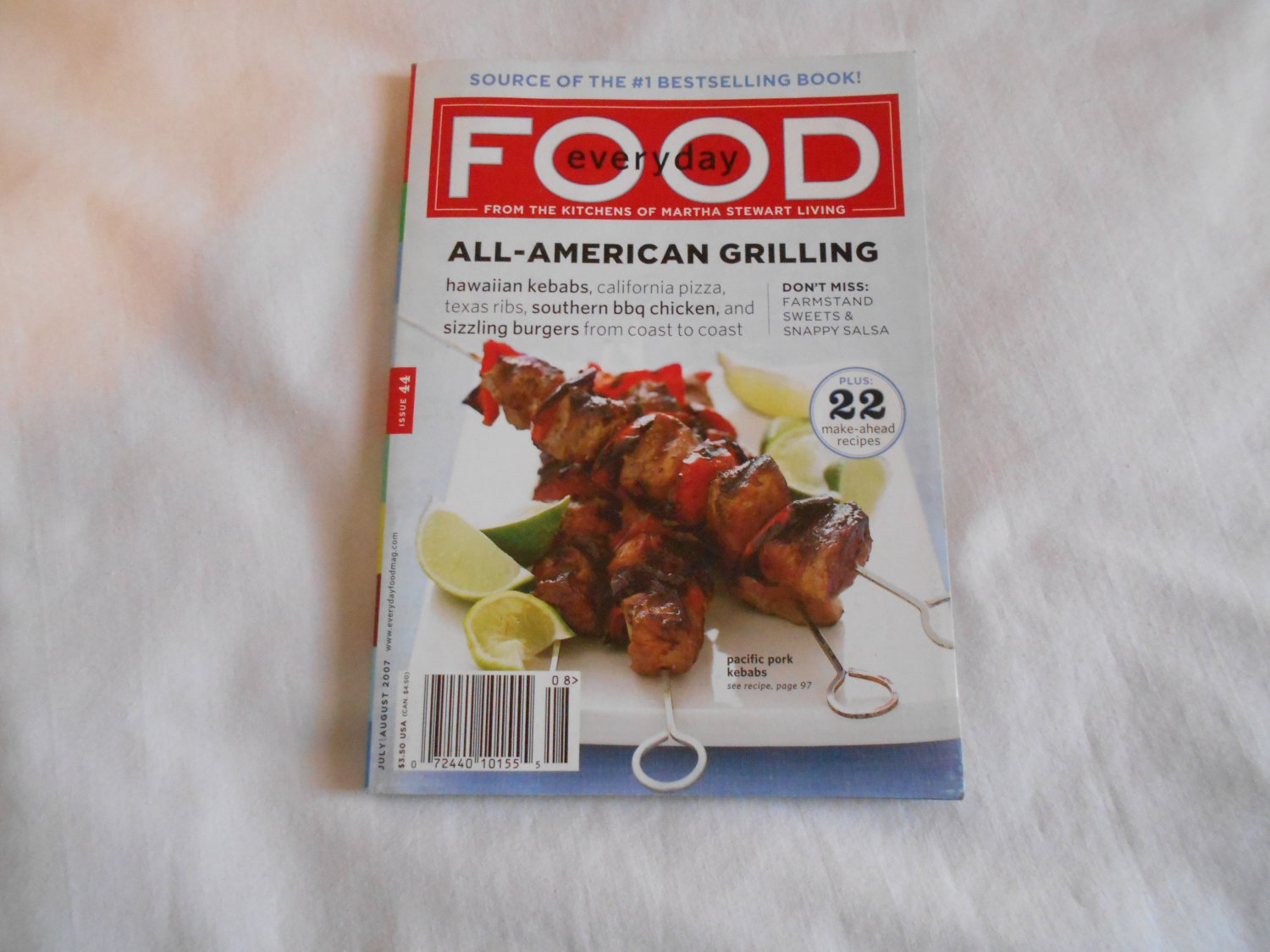 Martha Stewart Everyday Food Magazine July/August 2007 Issue 44 All ...