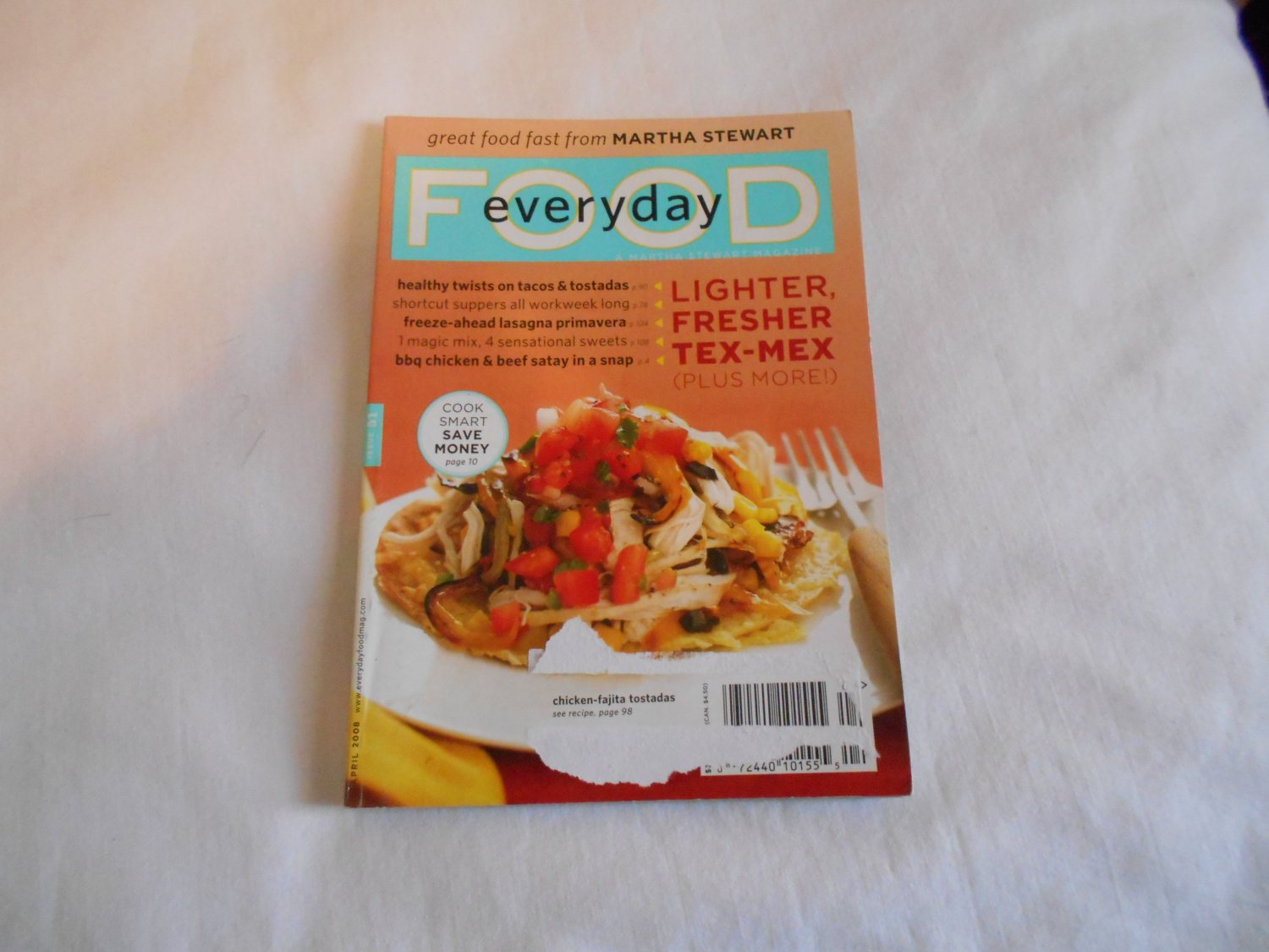 Martha Stewart Everyday Food Magazine April 2008 Issue 51 Lighter ...
