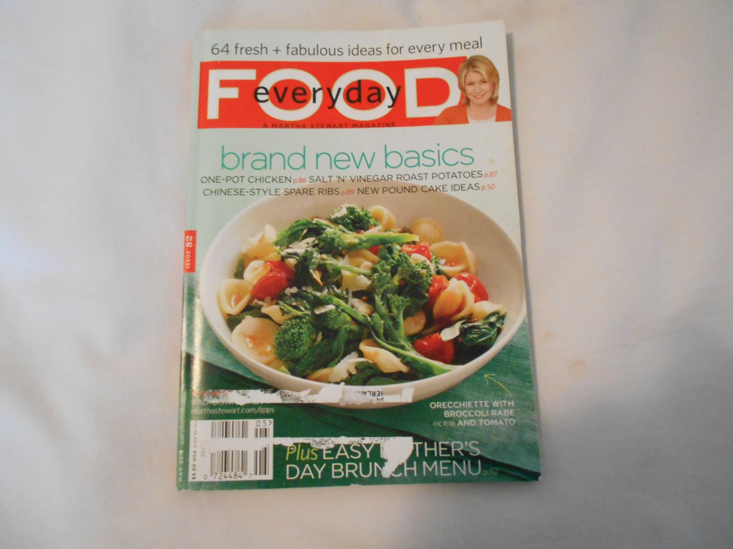 Martha Stewart Everyday Food Magazine May 2011 Issue 82 Brand New Basics