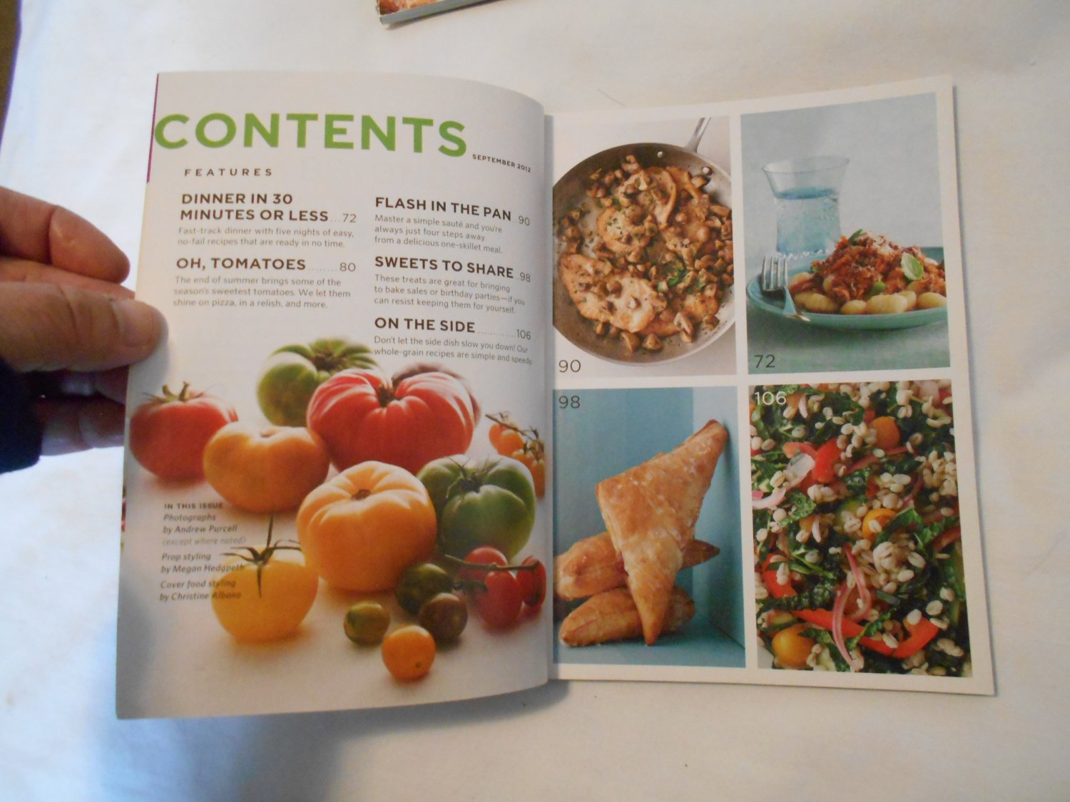 Martha Stewart Everyday Food Magazine September 2012 Issue 95 The Fast ...
