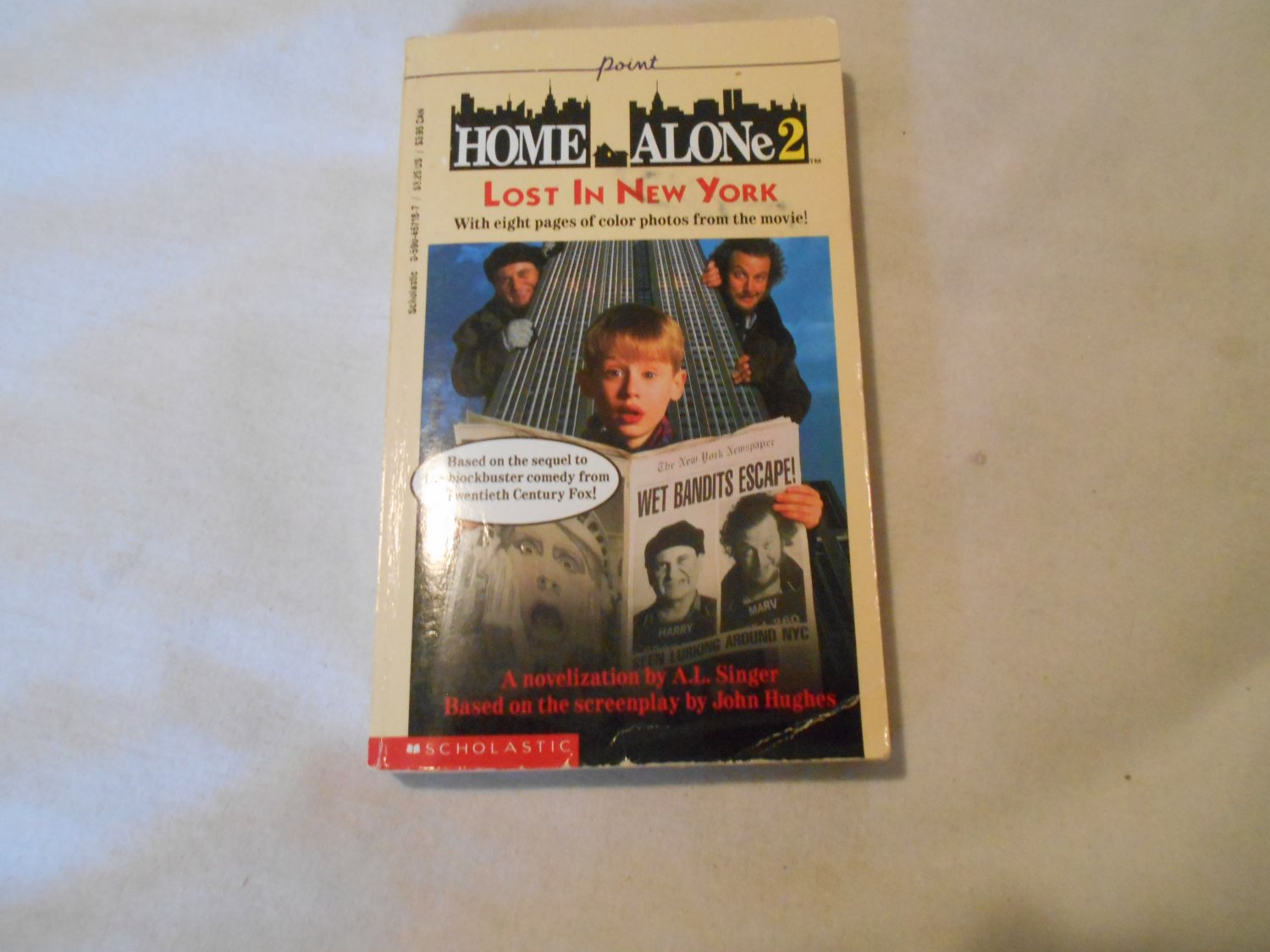 Home Alone 2: Lost in New York by A.L. Singer (1992) (R2) Movie Tie-In ...