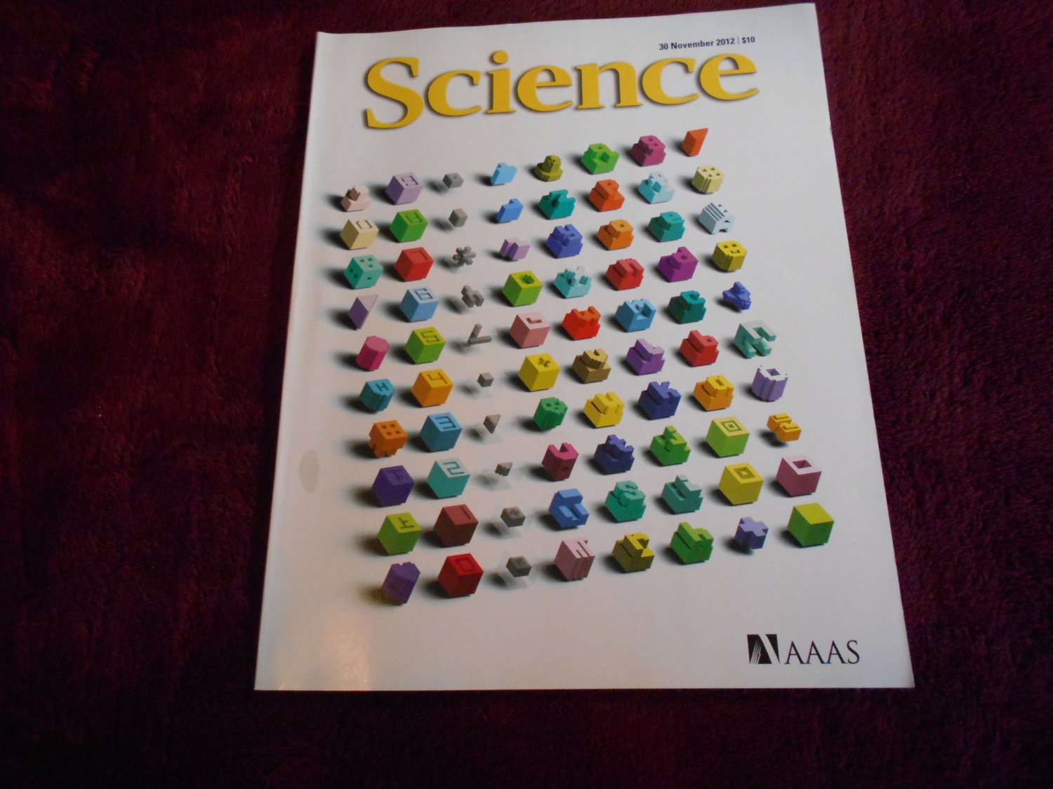 AAAS Science Magazine 30 November 2012 Vol 338 Issue 6111 Pages 1117 ...