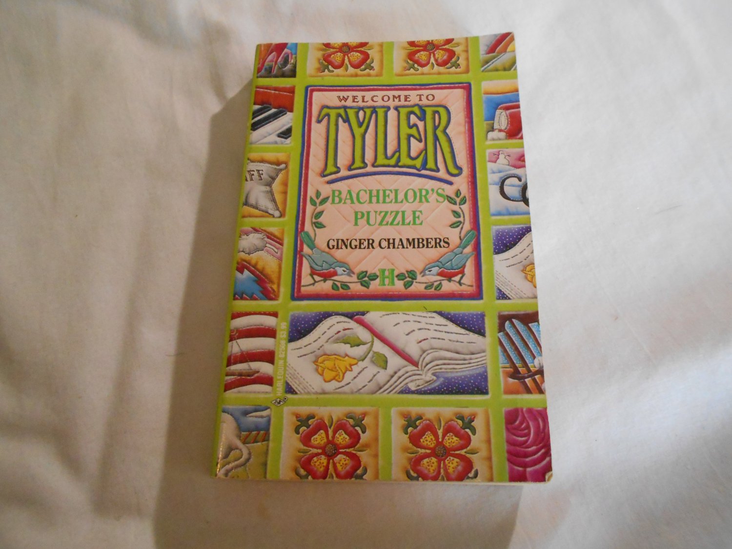 Bachelor's Puzzle by Ginger Chambers (1992) (147) Welcome to Tyler #8 ...