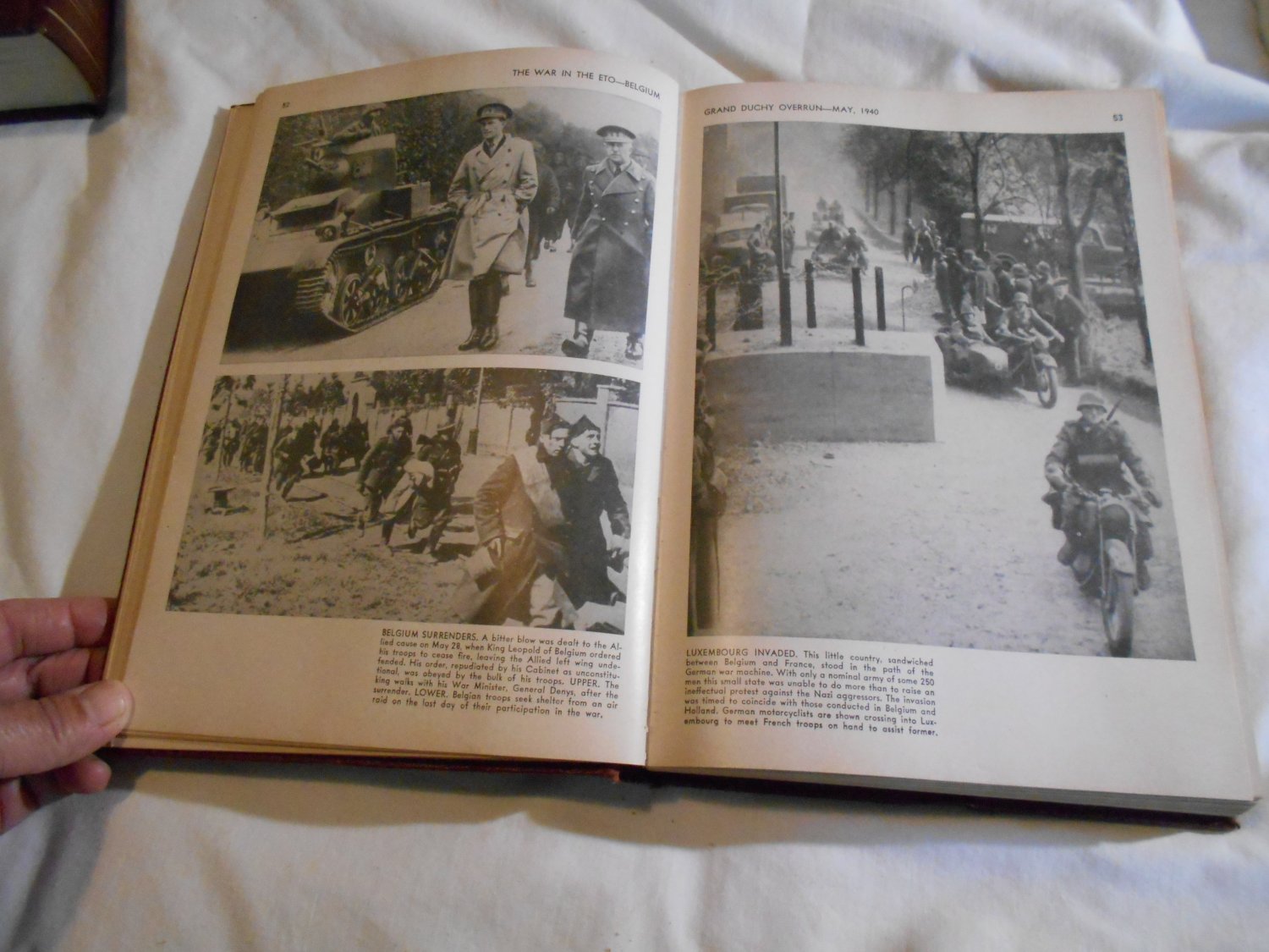 Memorial Edition Pictorial History of World War II Vol 1 The War in ...