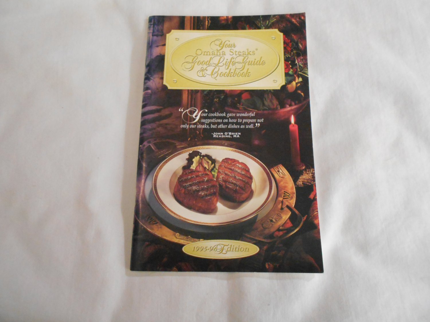 1995/96 Omaha Steaks Good Life Guide & Cookbook (1995) (173) Cookbook ...